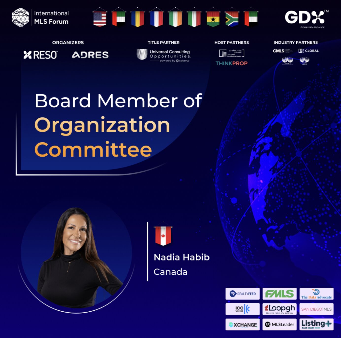 We are proud to welcome Nadia Habib to the International MLS Forum ...